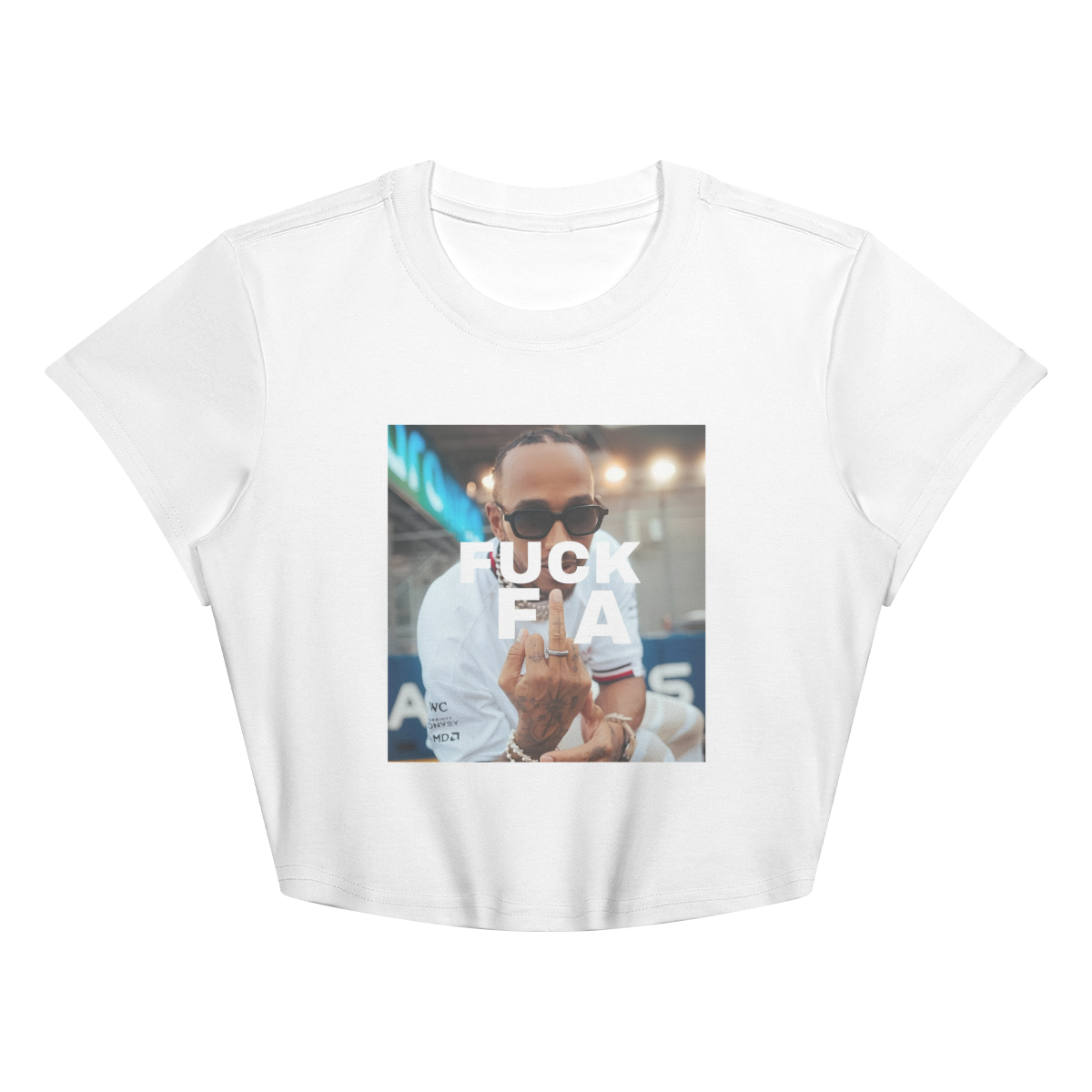 F*** FIA Women's Baby Tee – Track Bandits