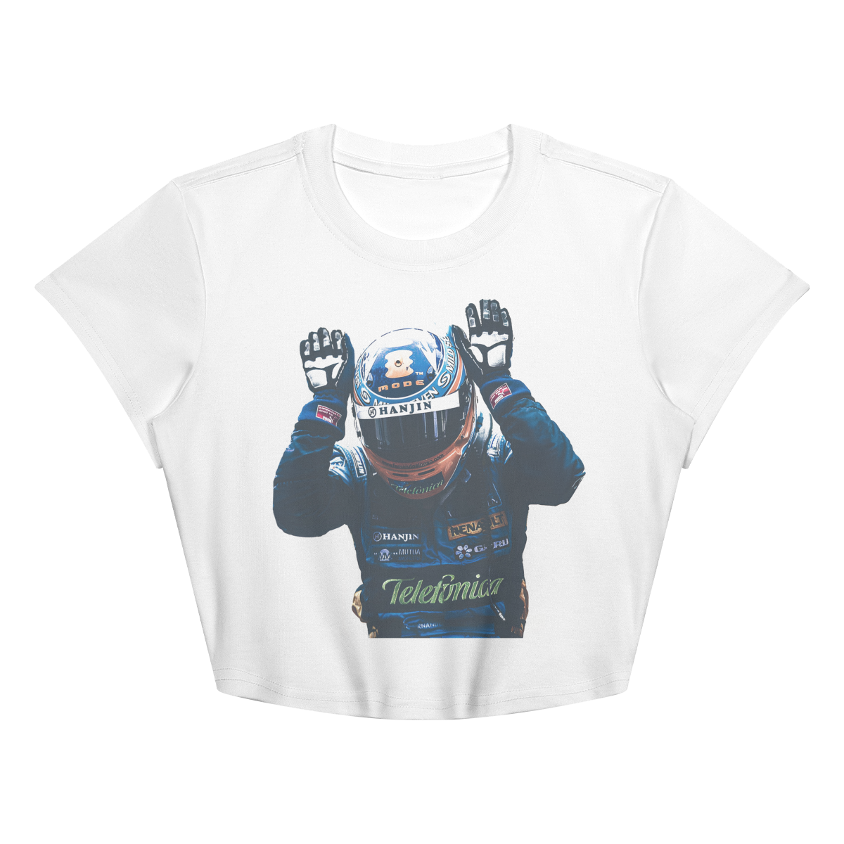 Alonso Women's Baby Tee – Track Bandits